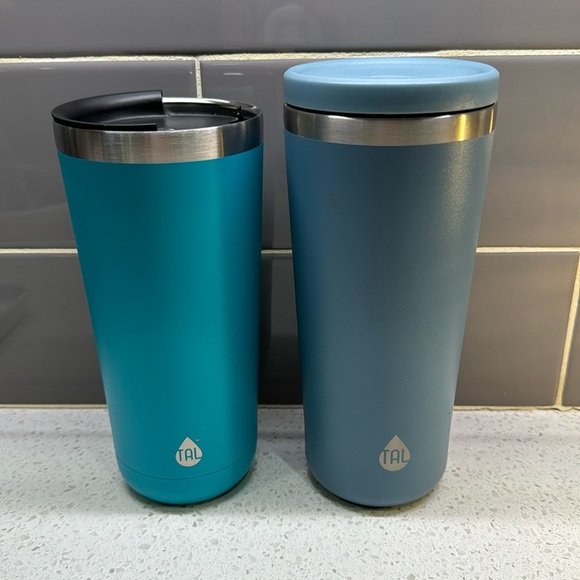 Tal | Dining | Tal 2 Mugs One Had A Lid For A Straw No Straw Included ...